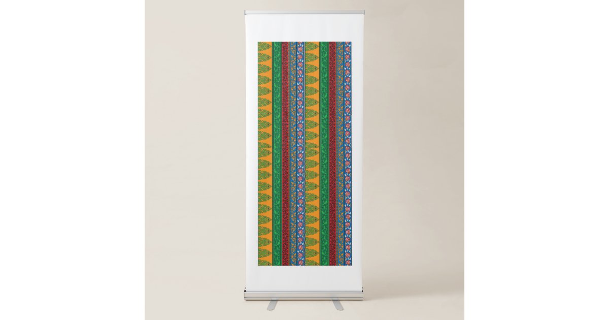 Double-Sided Vertical Banners-360-Deg Visibility Retractable Banner ...