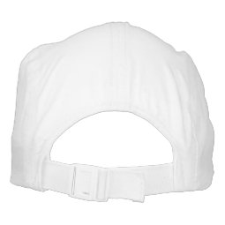 DOUBLE TROUBLE tennis hat for doubles partner team | Zazzle