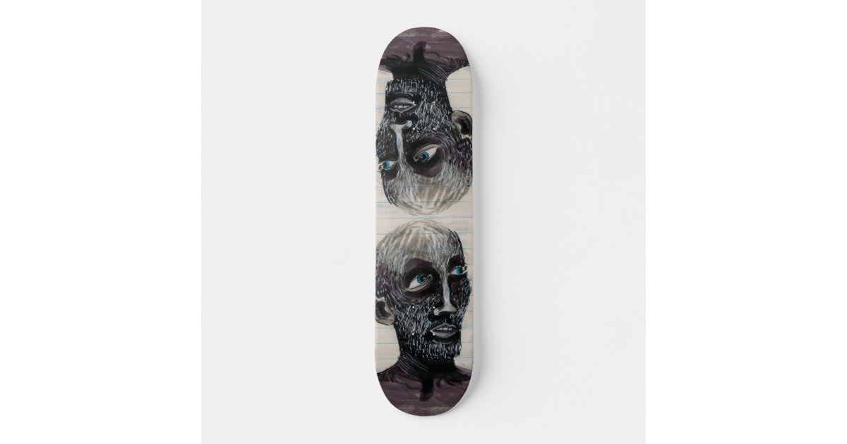 Double Vision Skateboard | Zazzle