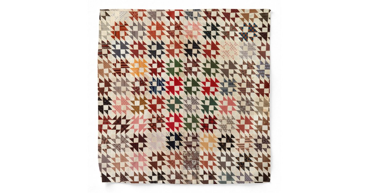 Double X quilt Bandana | Zazzle