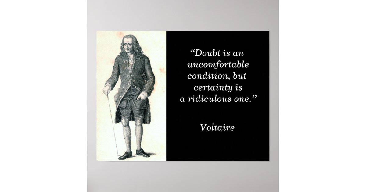 Doubt - art print | Zazzle