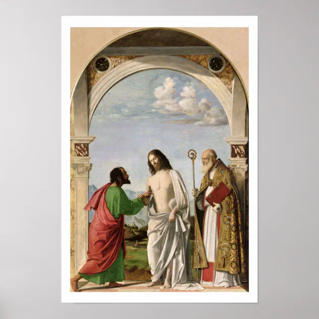 Doubting Thomas with St. Magnus, c.1504-05 Poster | Zazzle