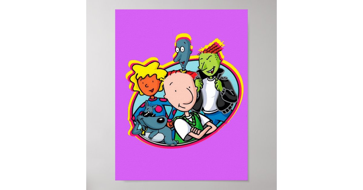 Doug and friends poster | Zazzle