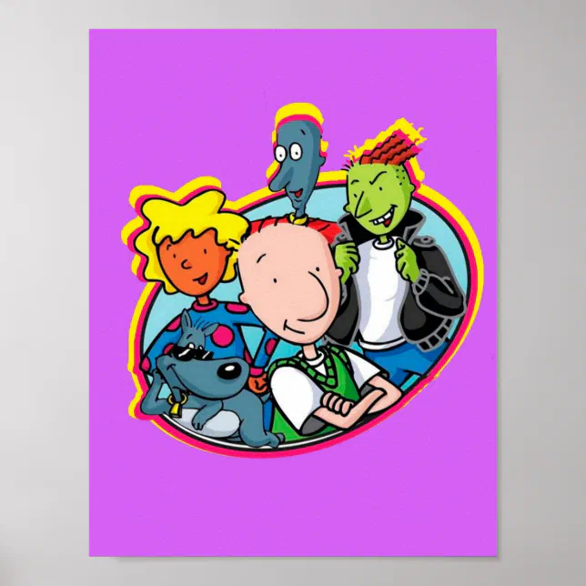 Doug and friends poster | Zazzle