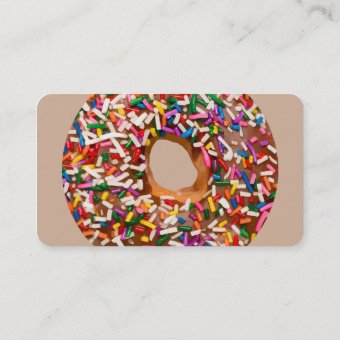 Doughnut Shop Business Cards | Zazzle