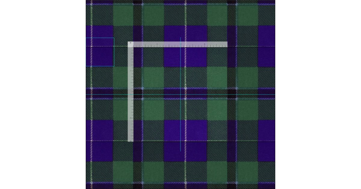 Douglas clan Plaid Scottish tartan Fabric | Zazzle