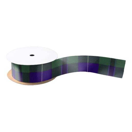 Douglas clan Plaid Scottish tartan Satin Ribbon | Zazzle.com