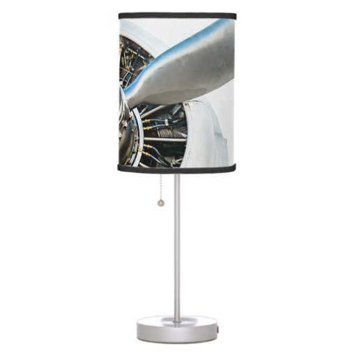 Douglas DC-3 Aircraft. Propeller Table Lamp | Zazzle