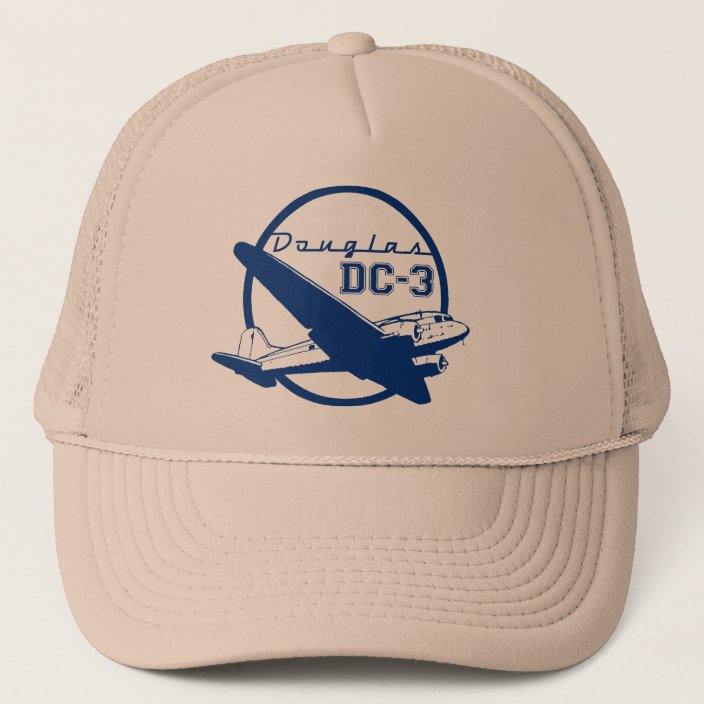 Douglas DC-3 Trucker Hat | Zazzle.com