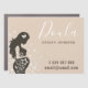 Doula Midwife Birth Coach Floral Women Silhouette Car Magnet | Zazzle