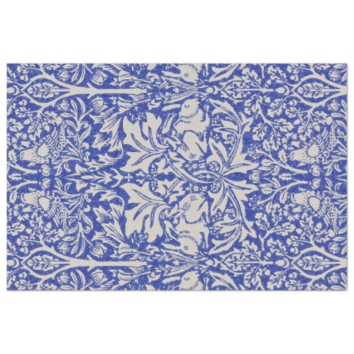 Dove and Rabbit, William Morris Tissue Paper | Zazzle