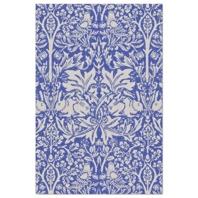 Dove and Rabbit, William Morris Tissue Paper | Zazzle