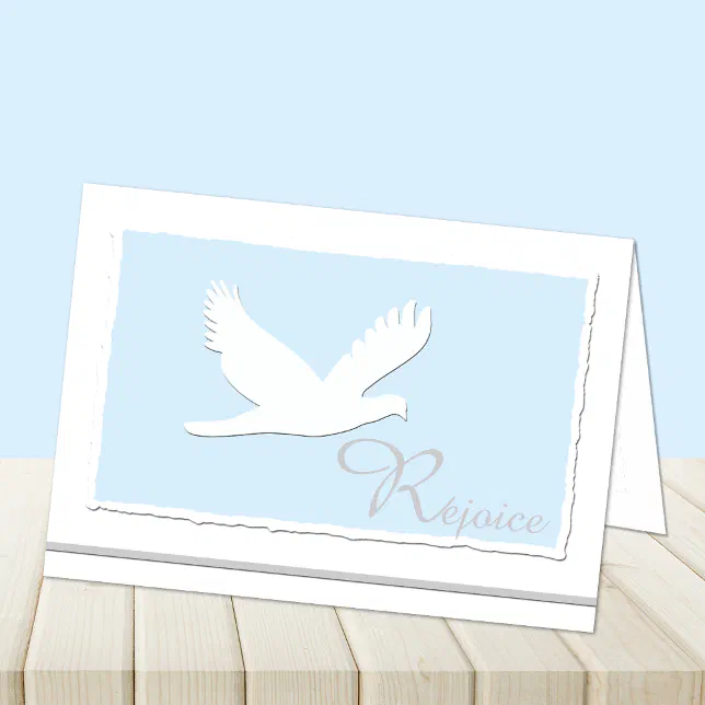 Dove Christian Religious Easter Greeting Card | Zazzle