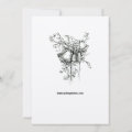 Doves On Floral Vine Foliage Border Invitation | Zazzle