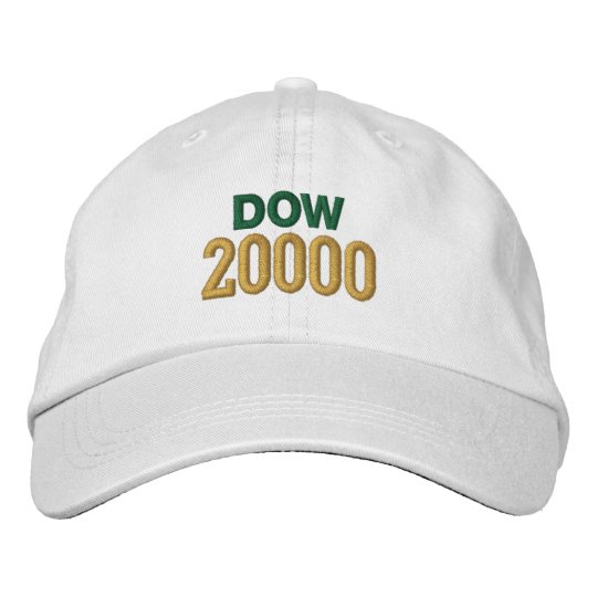 Dow Jones 20000 Hat | Zazzle.com
