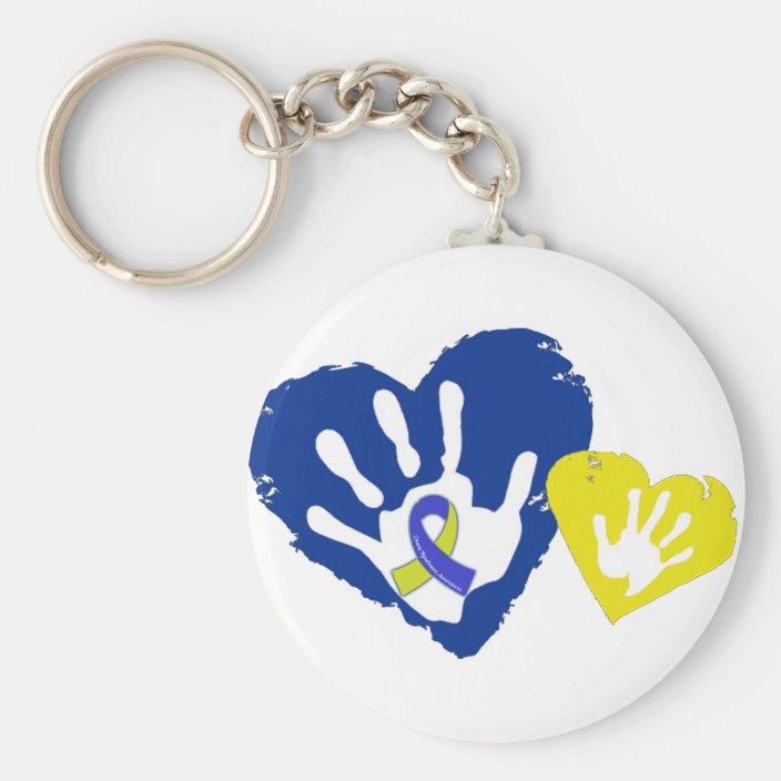 Down Syndrome Awareness Keychain | Zazzle