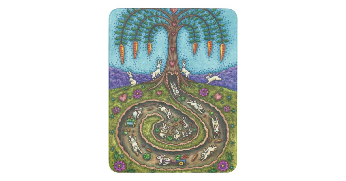 DOWN THE RABBIT HOLE WALL / DOOR / ROOM SIGN | Zazzle