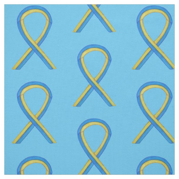 Down syndrome awareness fabric | Zazzle.com