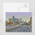 Downtown Atlanta Postcard | Zazzle