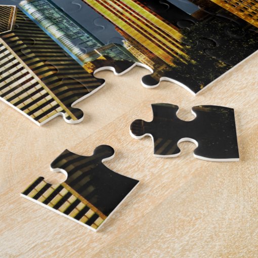 Downtown Chicago Illinois Skyline Jigsaw Puzzle | Zazzle