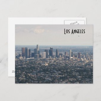 Downtown Los Angeles Postcard | Zazzle