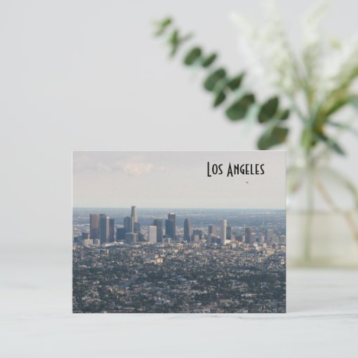 Downtown Los Angeles Postcard | Zazzle