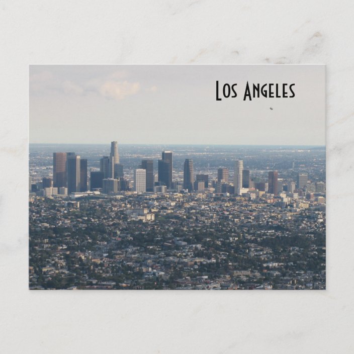 Downtown Los Angeles Postcard | Zazzle