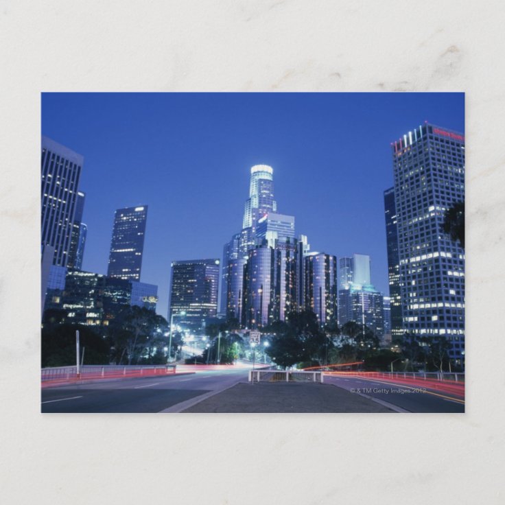 Downtown Los Angeles Postcard | Zazzle