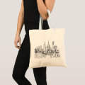 Downtown NYE New York Vacation Souvenirs NYC Gift Tote Bag | Zazzle