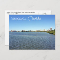 Downtown Sarasota Florida Postcard | Zazzle