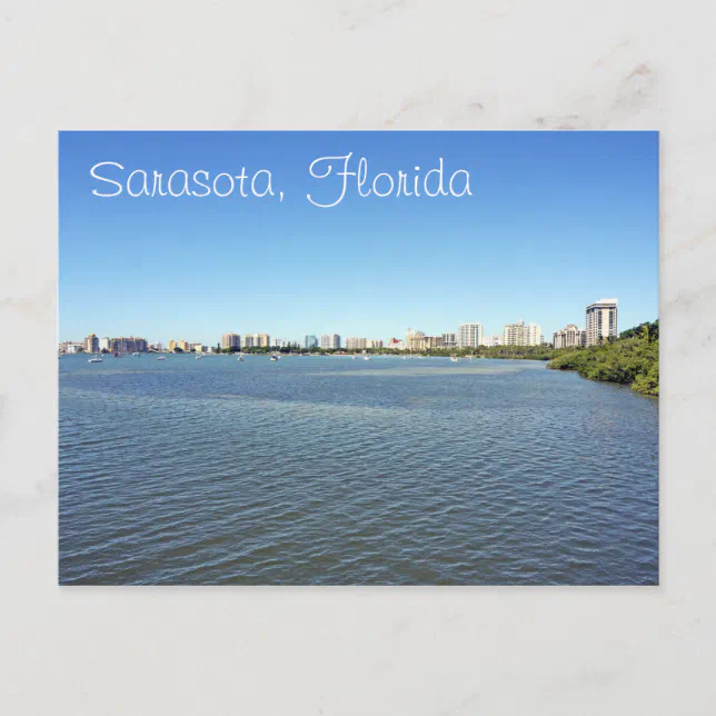 Downtown Sarasota Florida Postcard | Zazzle