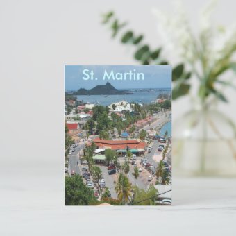Downtown St. Martin Postcard | Zazzle