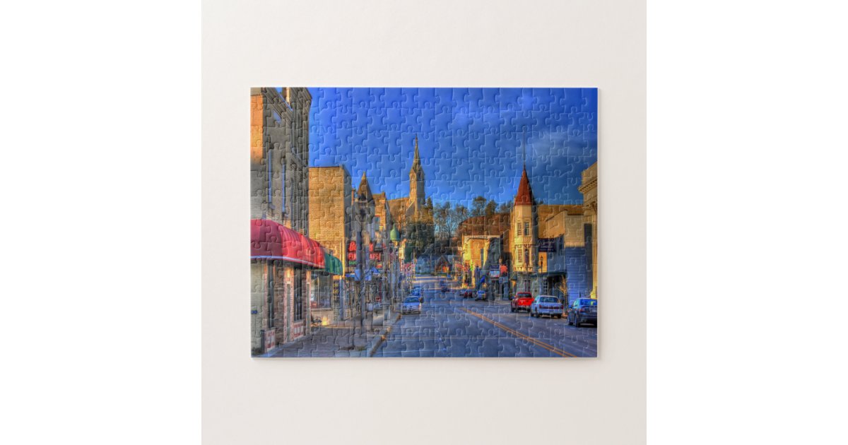 Downtown Wisconsin. Jigsaw Puzzle | Zazzle
