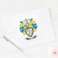 Doyle Coat of Arms Square Sticker | Zazzle