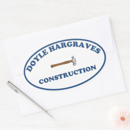 Doyle Hargrave Construction Sticker | Zazzle