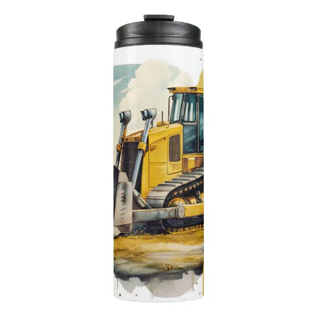 Dozer Life, Bulldozer Construction Equipment Thermal Tumbler | Zazzle