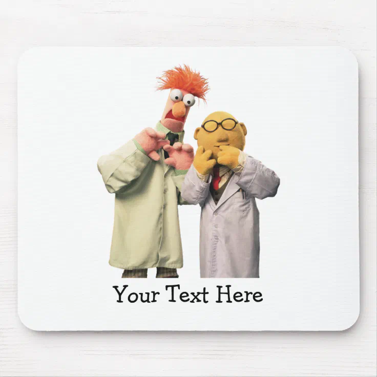 Dr. Bunsen Honeydew and Beaker Mouse Pad | Zazzle