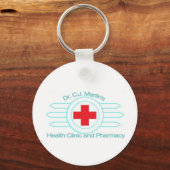 Dr. C.J. Martin's Logo Keychain | Zazzle