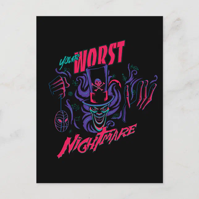 Dr. Facilier | Your Worst Nightmare Postcard | Zazzle