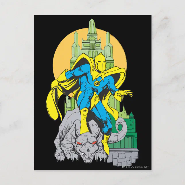Dr. Fate & Invisible Tower Postcard | Zazzle