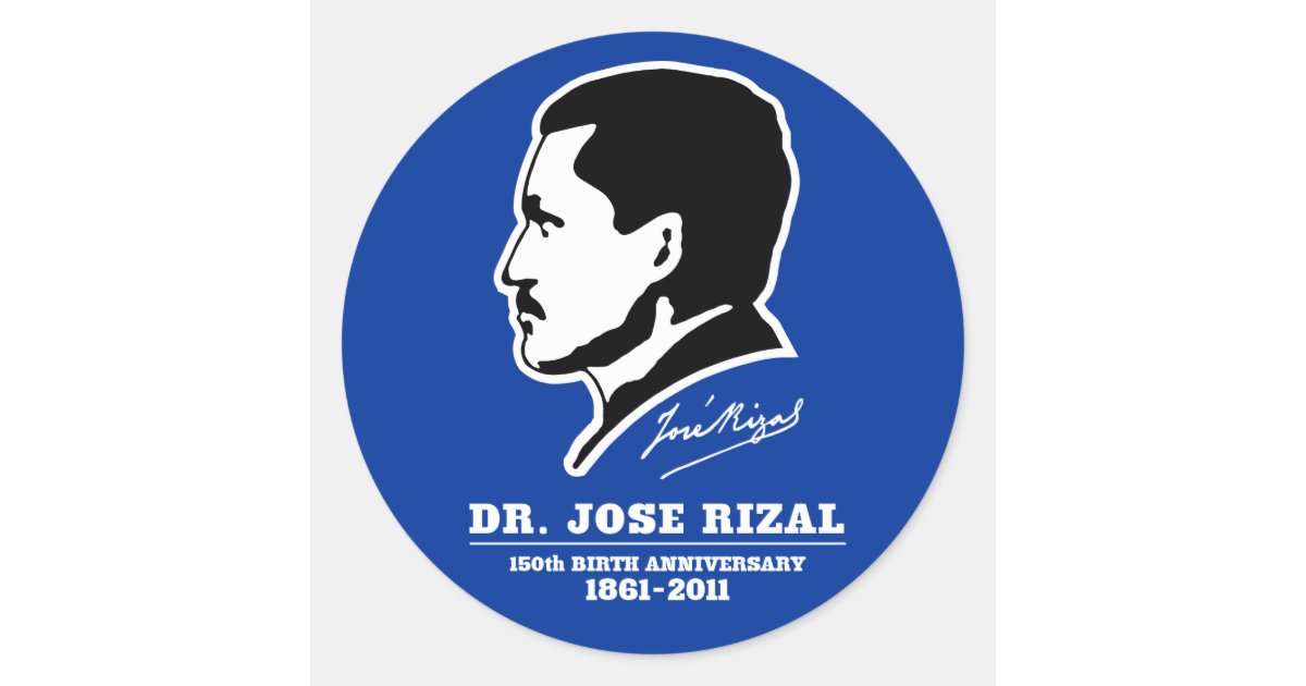 Dr. Jose Rizal @ 150th Birth Anniversary Souvenirs Classic Round ...