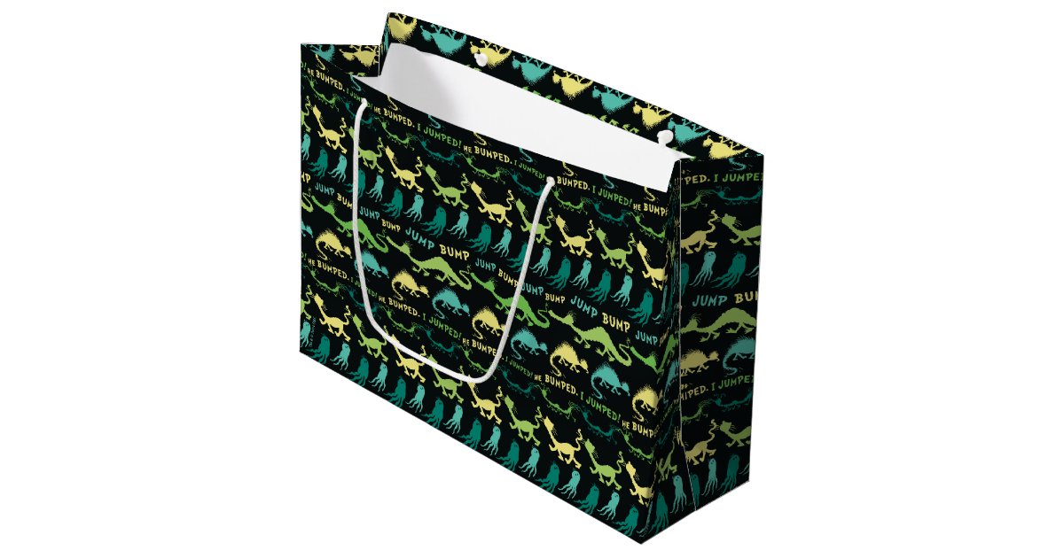 Dr. Seuss | "Bump Jump" Hallowen Pattern Large Gift Bag | Zazzle