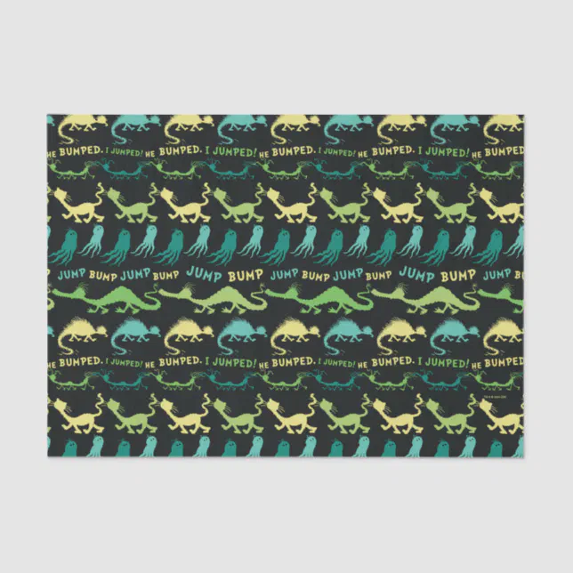 Dr. Seuss | "Bump Jump" Hallowen Pattern Tissue Paper | Zazzle