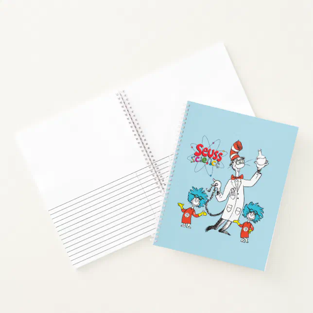 Dr. Seuss | Cat in the Hat Seuss Science Notebook | Zazzle