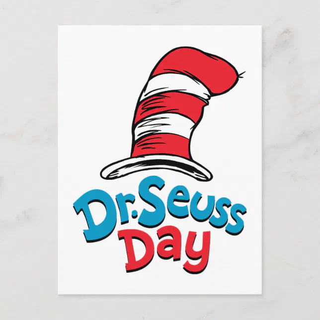 Dr. Seuss Day Postcard | Zazzle