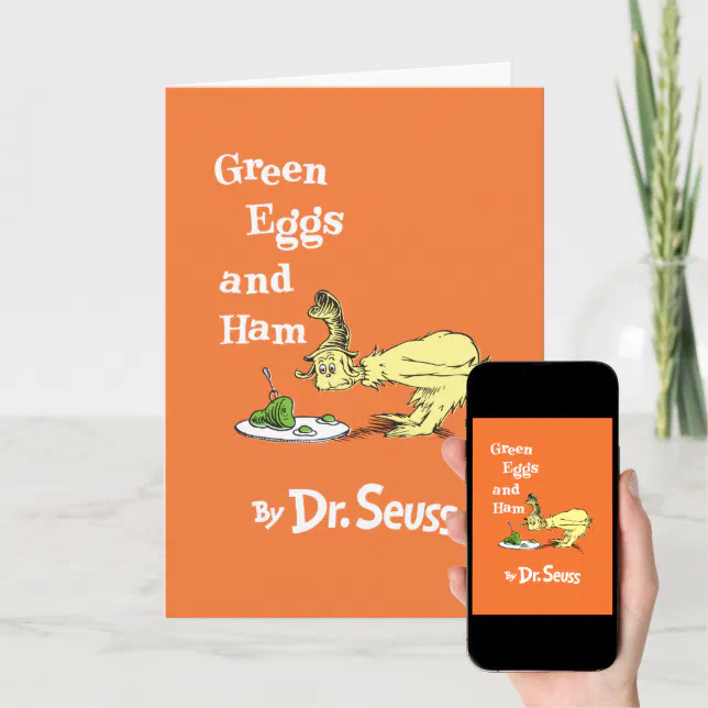 Dr. Seuss | Green Eggs and Ham Card | Zazzle