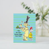 Dr. Seuss | Green Eggs and Ham | Friend & Sam-I-Am Postcard | Zazzle