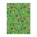 Dr. Seuss | Grinch | Cindy-Lou Who Pattern Fabric | Zazzle