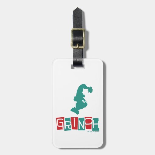 Dr. Seuss | Grinch - Red & Green Luggage Tag | Zazzle
