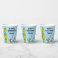 Dr. Seuss | Grinch Winter Birthday Paper Cups | Zazzle